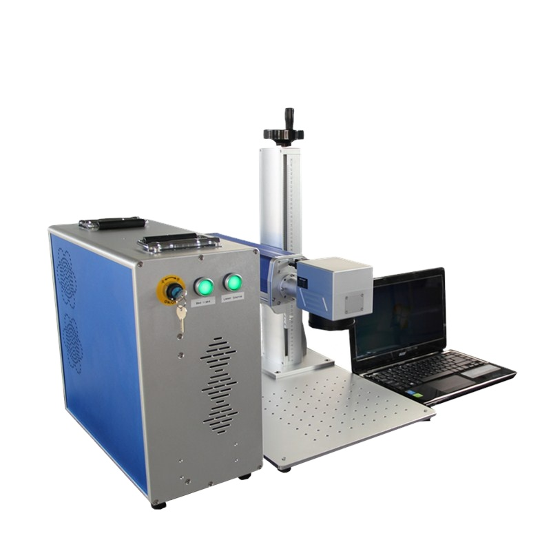 China KML-FS Split Type 30W 60W JPT Mopa Fiber Laser Color Marking ...